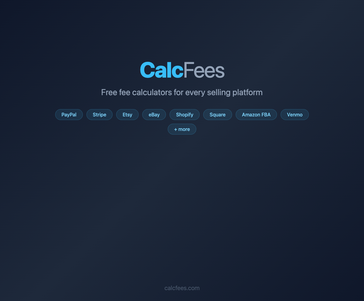 Mercari Fee Calculator 2026 — See Your Real Profit | CalcFees